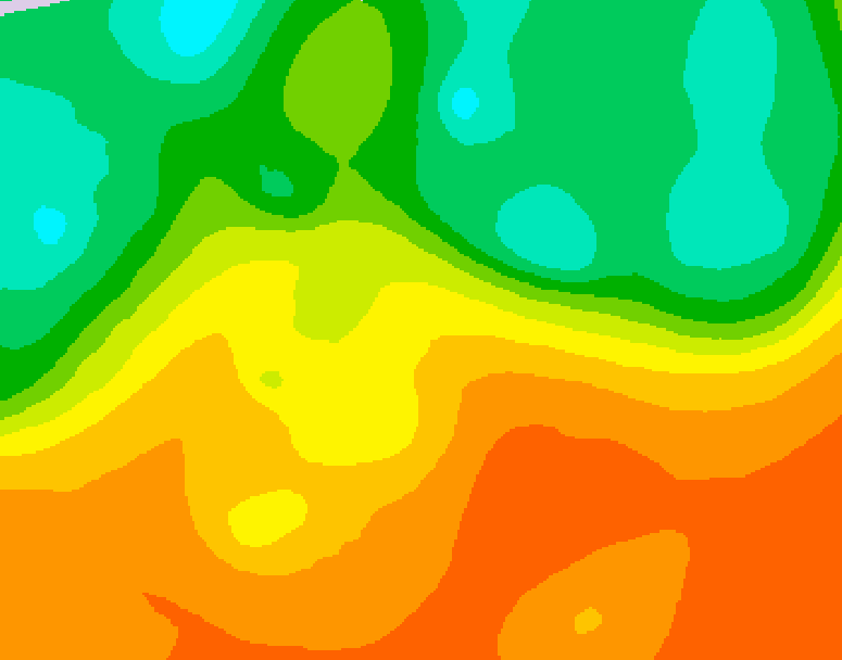 Long range, 10 day Canadian weather model