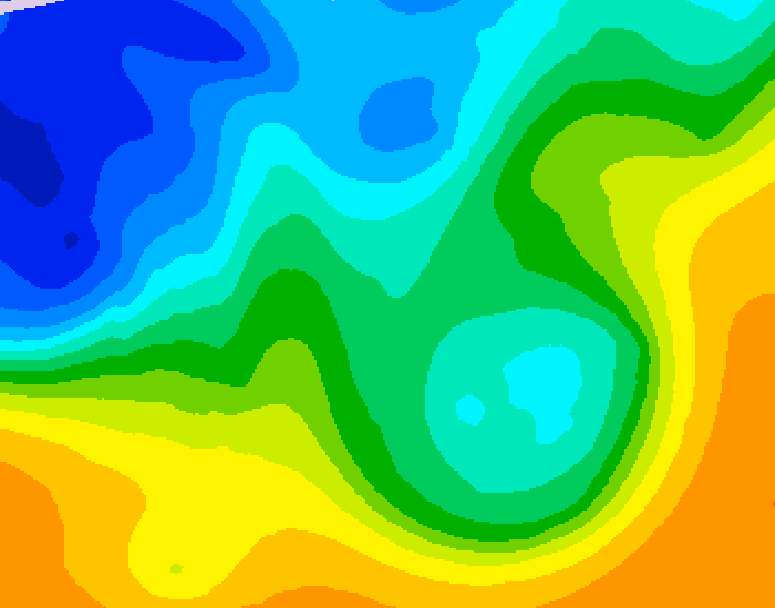 Long range, 10 day Canadian weather model