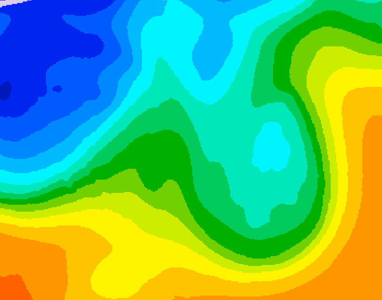 Long range, 10 day Canadian weather model