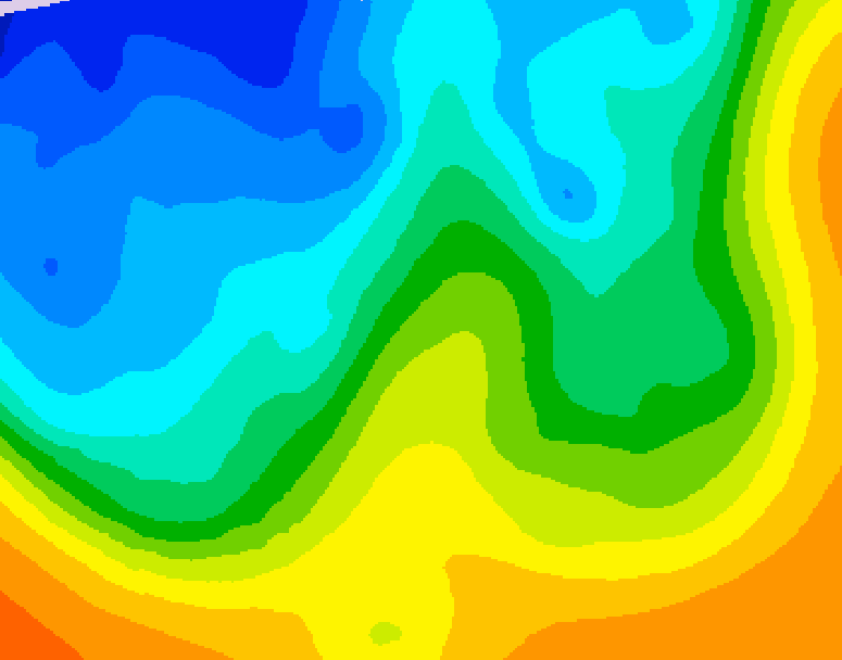 Long range, 10 day Canadian weather model