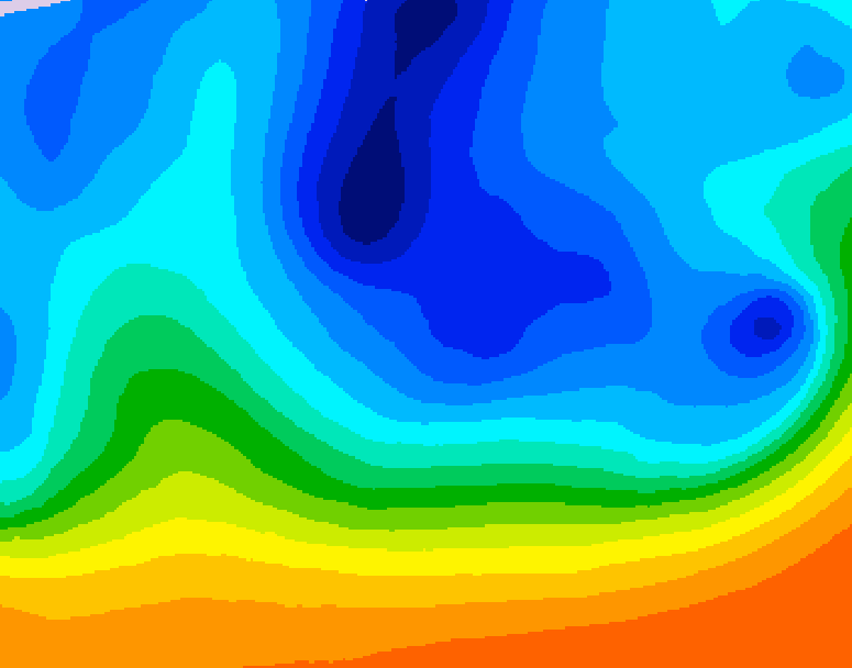 Long range, 10 day Canadian weather model