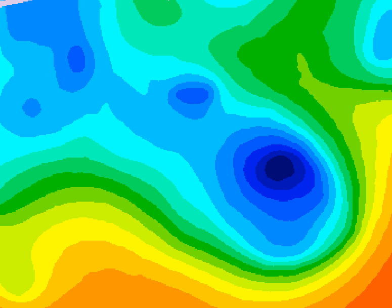 Long range, 10 day Canadian weather model